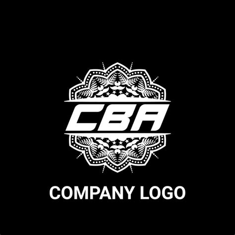 Cba Letter Royalty Mandala Shape Logo Cba Brush Art Logo Cba Logo For A Company Business And