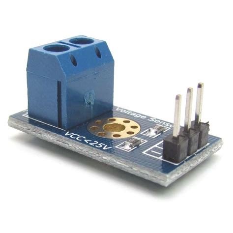 sensor de tensão voltagem 0 25 vdc pic para arduino tecnotronics