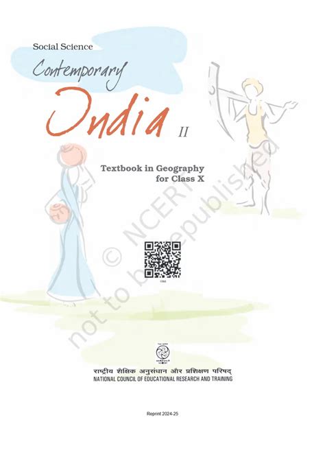 Ncert Social Science Contemporary India I Textbook In Geography For Class X At Rs 95 Ncert