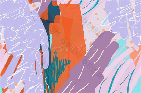 用不同的笔画纹理和点着色 包图企业站