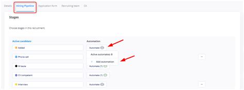 How To Set Automation In Recruitment Jobs Help Center Tomhrm