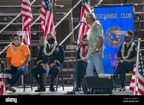 Former Hawaii County Mayor Harry Kim Provides His Thankful Remarks