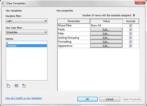 Solved Appearance Tab In Schedule Properties Is Grayed Out Autodesk Community