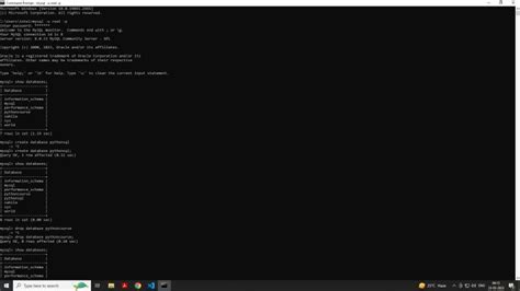 Pramodh Kotipalli On Linkedin Day 21 Task 54 Installed Mysql Task 55 Practiced Ddl And Dml