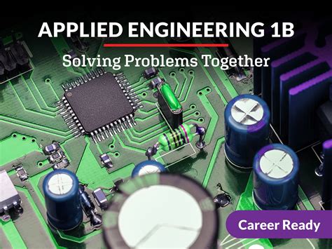 Applied Engineering 1b Solving Problems Together Edynamic Learning