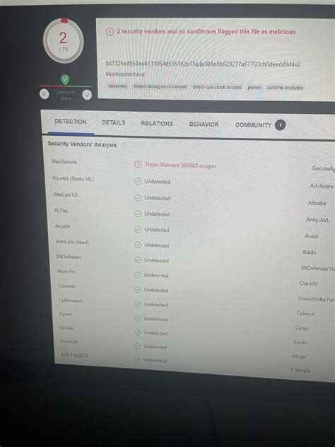 Is This A False Positive For Mod Assistant Rbeatsaber