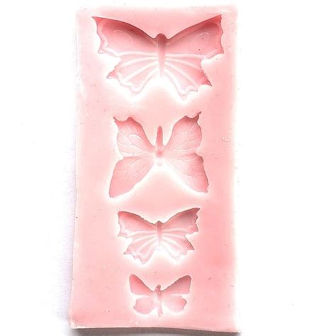 MOLDE DE SILICONA MARIPOSAS X 4 NOA DOLCE Bazar