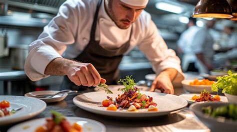 Free Chef Plating Dish Image Chef Cooking Plating Download At Stockcake