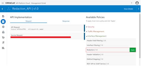 Redaction Policy In Oracle Api Cloud Service Techsupper