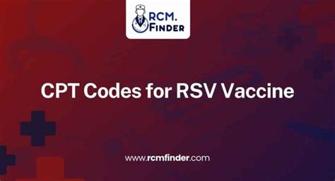 Comprehensive Guide To Cpt Codes For Rsv Vaccine