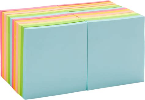 Ctosree 6000 Sheets Lined Sticky Notes 3 X 3 Inch Memo Self Sticky Notes With