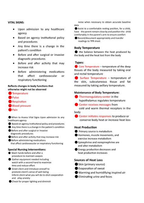Vital Signs LAB VITAL SIGNS Upon Admission To Any Healthcare Agency Based On Agency