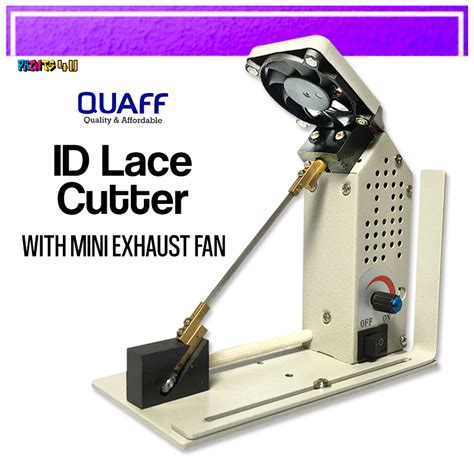 Quaff Heat Id Lace Cutter With Mini Exhaust Fan Portable Cutting