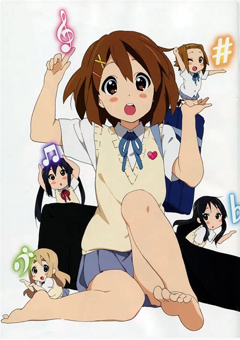 轻音少女秋山澪平泽唯中野梓琴吹䌷田井中律铃木纯真锅和 花瓣网