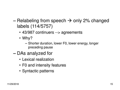 Dialogue Acts Julia Hirschberg Lsa 29 Ppt Download