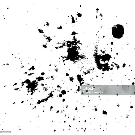 검정 잉크 페인트 폭발 튄 예술 커버 디자인 스케치 도트 스플래시 질감 흰색 배경에 그런 지 그림 트렌디한 서식 파일 벡터 커버 카탈로그 브로셔 전단지 포스터 레이블 0명에