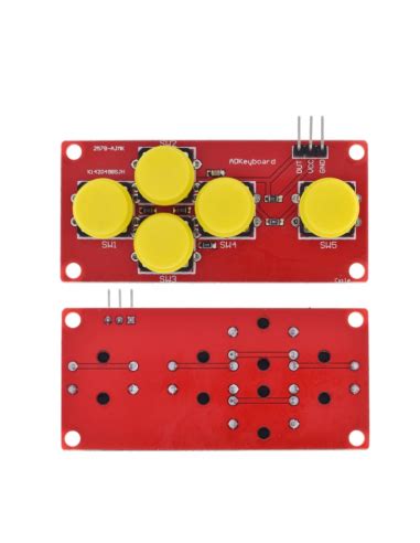 AD Keyboard Simulate Key Module Analog Button POUR Arduino Sensor Expansion Board