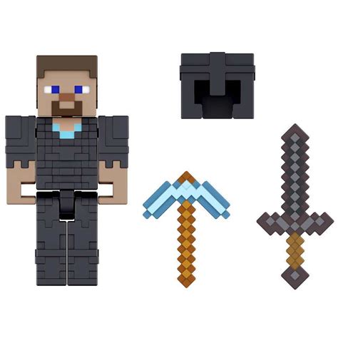 Minecraft 15th Anniversary Steve In Netherite Armor Action Au