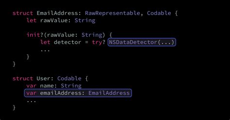 Validating Email Addresses Using RawRepresentable And NSDataDetector Swift By Sundell
