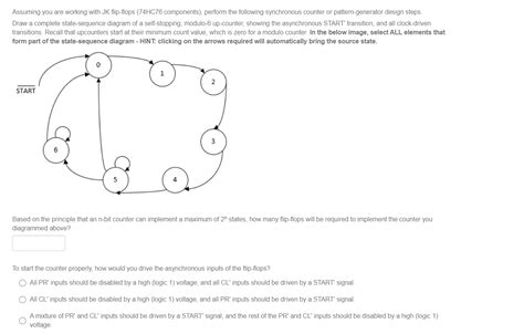 Solved Assuming You Are Working With JK Flip Flops HC Chegg Com