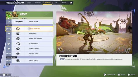 Groot Capacités Stats Costumes Guide Marvel Rivals