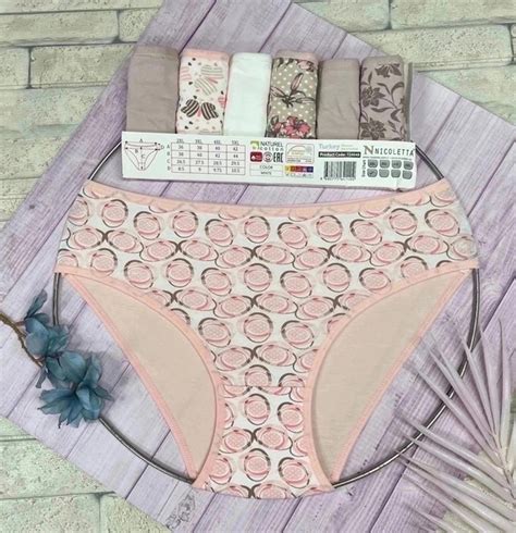 Женские трусы недельки в нежных расцветках на каждый день НОВИНКА ️ Женские трусы код 724049