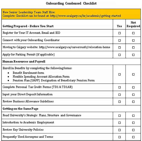 Customer Onboarding Checklist Template