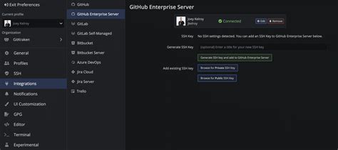 GitKraken Desktop GitHub Enterprise Integration