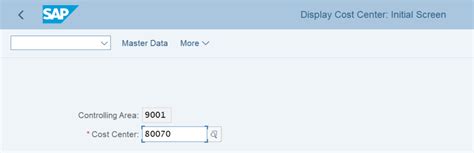 How To Create A Cost Center In Sap Using Tcode Ks01