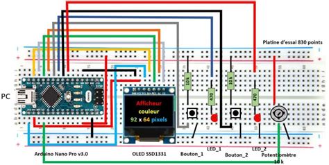 Maquette De Prototypage Arduino Nano Pro F4fei