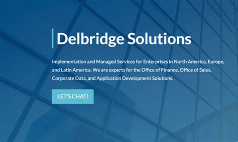 Delbridge Solutions Reviews View Portfolios Designrush