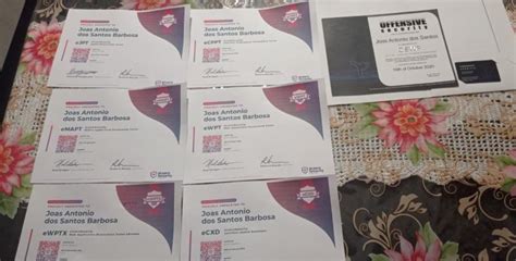 Joas A Santos On Linkedin Certification Redteam Pentest Hacking Cybersecurity… 36 Comments