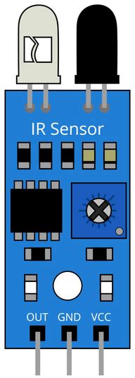 How To Use Ir Sensor Pinouts Specs And Examples Cirkit Designer