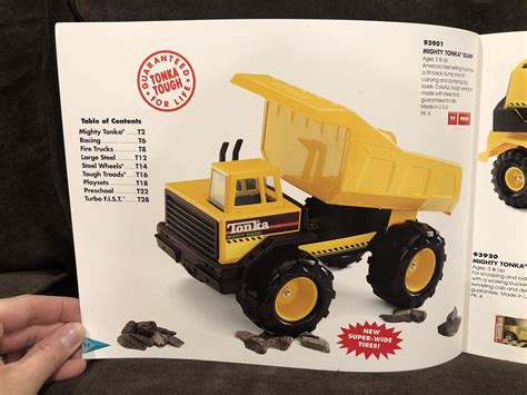 1992 Hasbro Is Tonka Toy Fair Catalog Parry Game Preserve