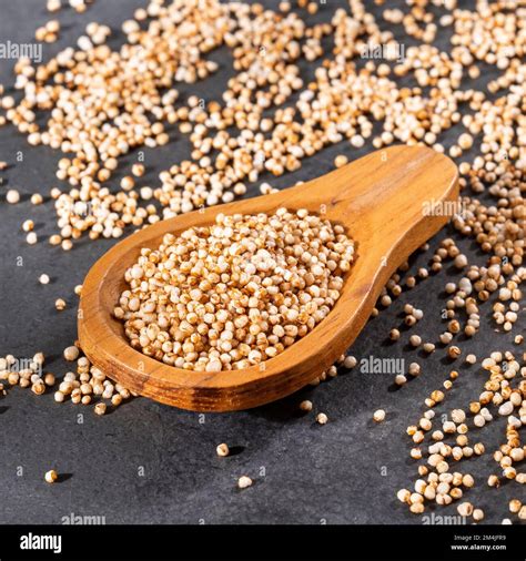 Popped Amaranth Gluten Free High Protein Cereal Amaranthus Stock