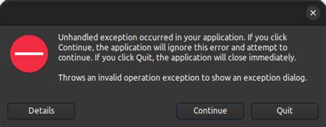 Xtd Xtd Forms Exception Dialog Class Reference