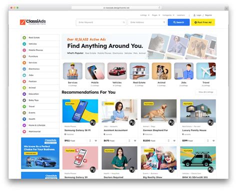 13 Best Classified Ad WordPress Themes 2025 Colorlib