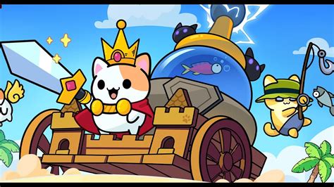 7월 신작 모바일게임 귀여운 고양이 애니메이션 Rpg 키티 캐슬 키티 개슬 플레이 2d 세로화면 타워 디펜스 전략 방치형 Rpg 게임 2024년 7월 24일