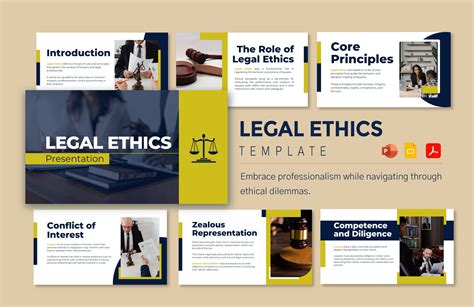 Legal Ethics Template | Template.net