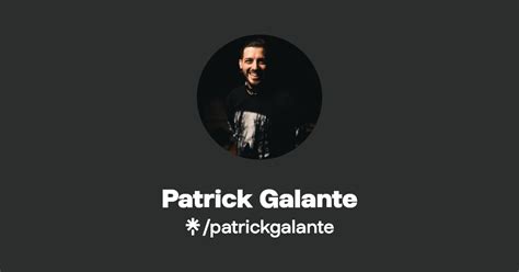 Patrick Galante Twitter Instagram Tiktok Linktree