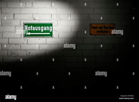 To Emergency Exit Hi Res Stock Photography And Images Alamy