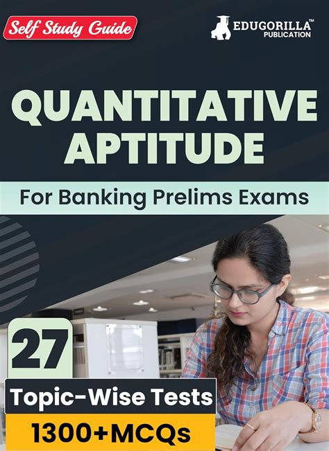 Quantitative Aptitude For Banking Prelims Exams Self Study Guide Book