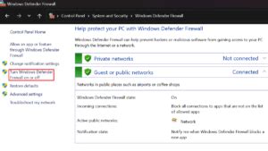 How To Disable Firewall In Windows IThinkDifferent