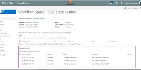 SharePoint With THILI SharePoint Online Designer Workflow Calling REST API Looping