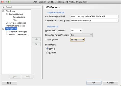 Born To DeBug Oracle ADF Mobile World Hello