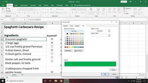 How To Make A Checklist In Excel Onlineguys