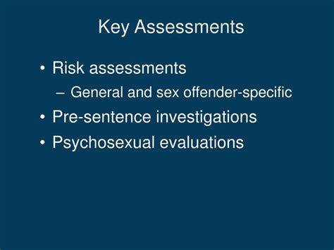 PPT Assessment Of Sex Offenders PowerPoint Presentation Free Download ID