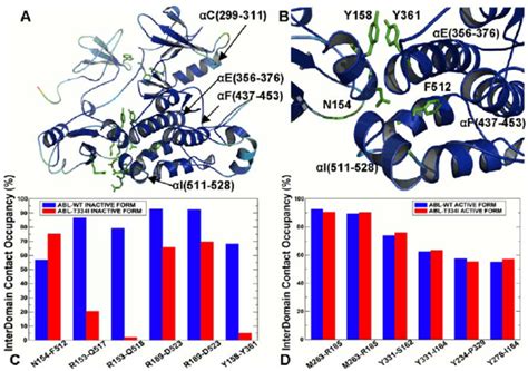 Structure Functional Analysis Of The Inter Domain Interface In The Abl Download Scientific
