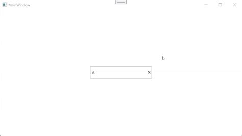 How To Trigger The Event For The Clear Button In Wpf Sftextboxext