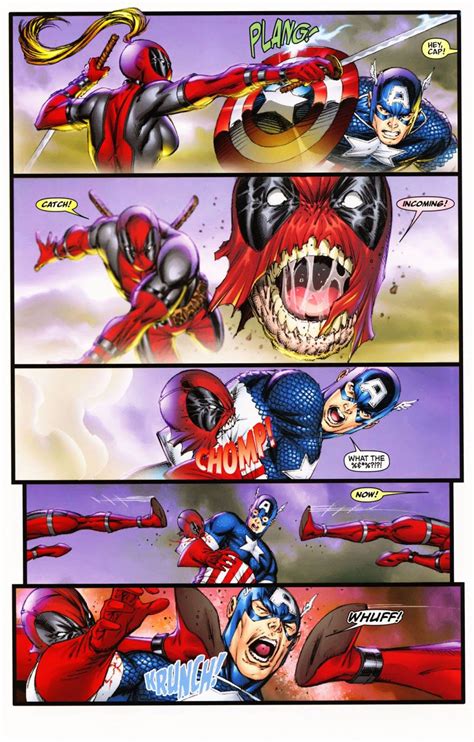 Deadpool And Lady Deadpool Comic Book Excerpt Media Chomp